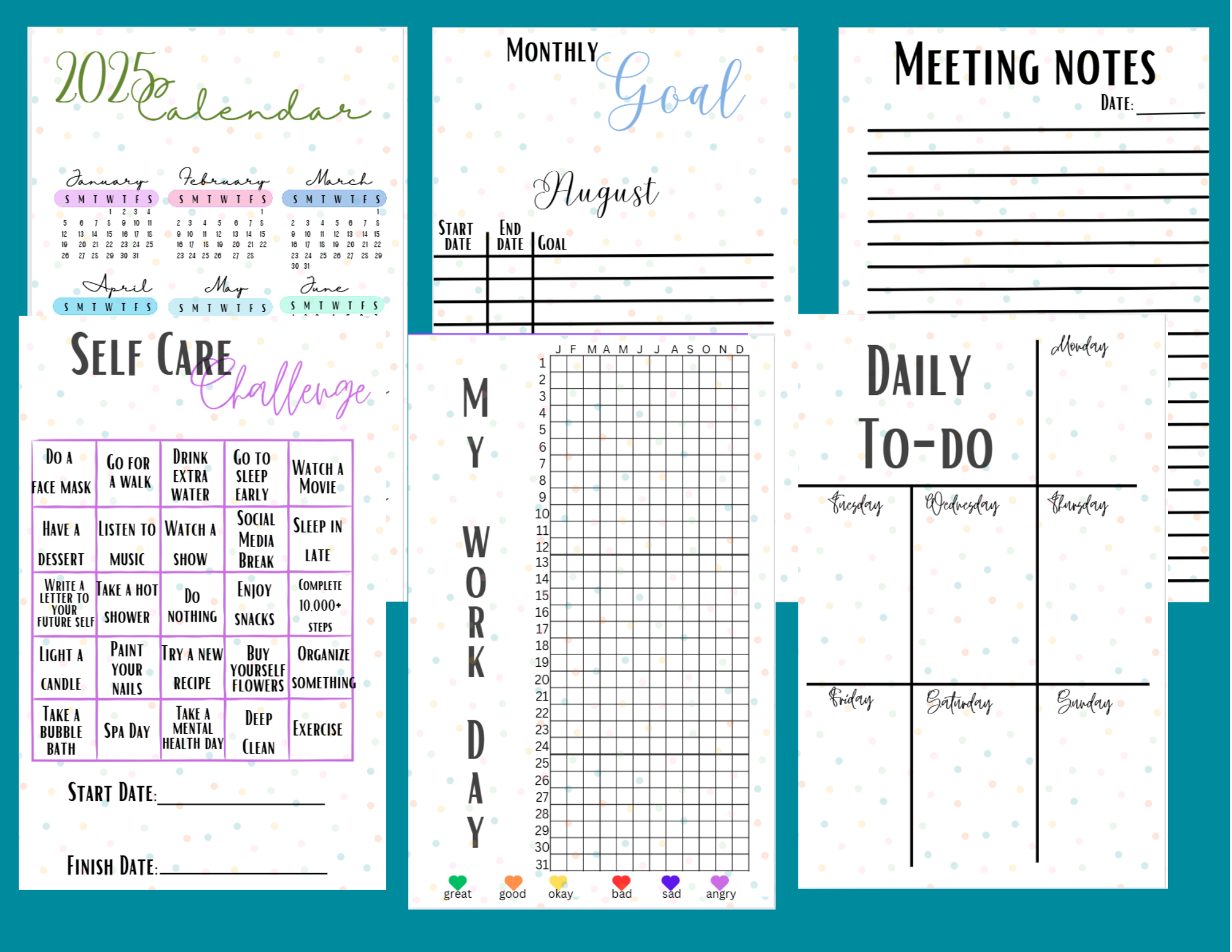 Binder fillers – DB Designs